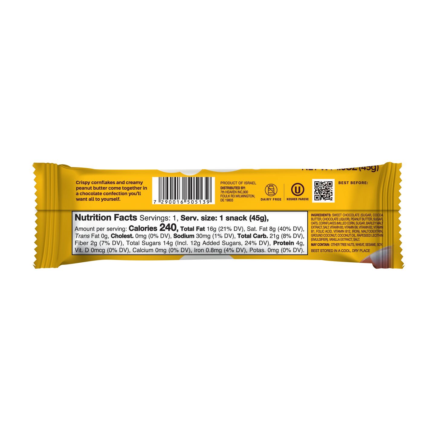 Peanut Butter & Cornflakes#N##N# –#N# 7th Heaven Chocolate